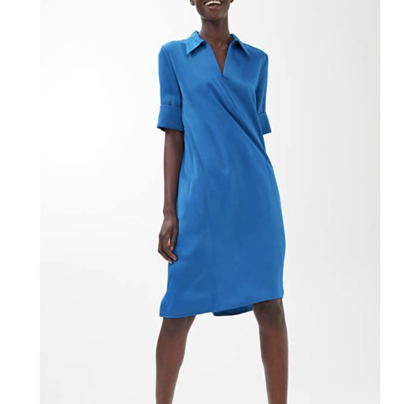 Arket | Dresses | Arket Luxury Scandinavian Style Satin Dress ...